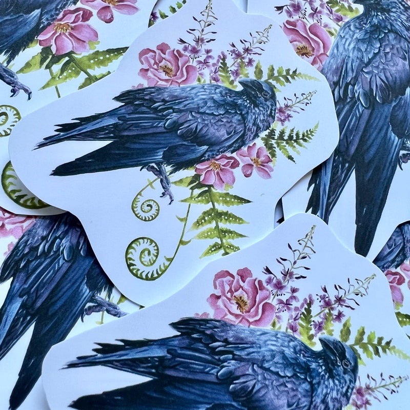Watercolour Stickers - Etsy