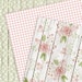 Shabby Chic Digital Paper Pack; Floral Digital Patterns; Rose Pattern ...