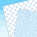 Let It Snow Digital Paper Pack; Snowflakes Digital Patterns; Seasonal ...