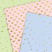 Gold Hearts Digital Papers; Valentine Digital Patterns; Pastel ...