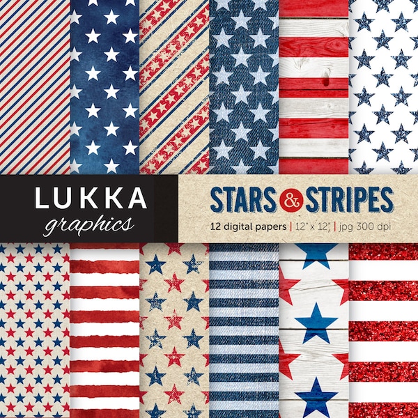 Patriotic Paper - Etsy