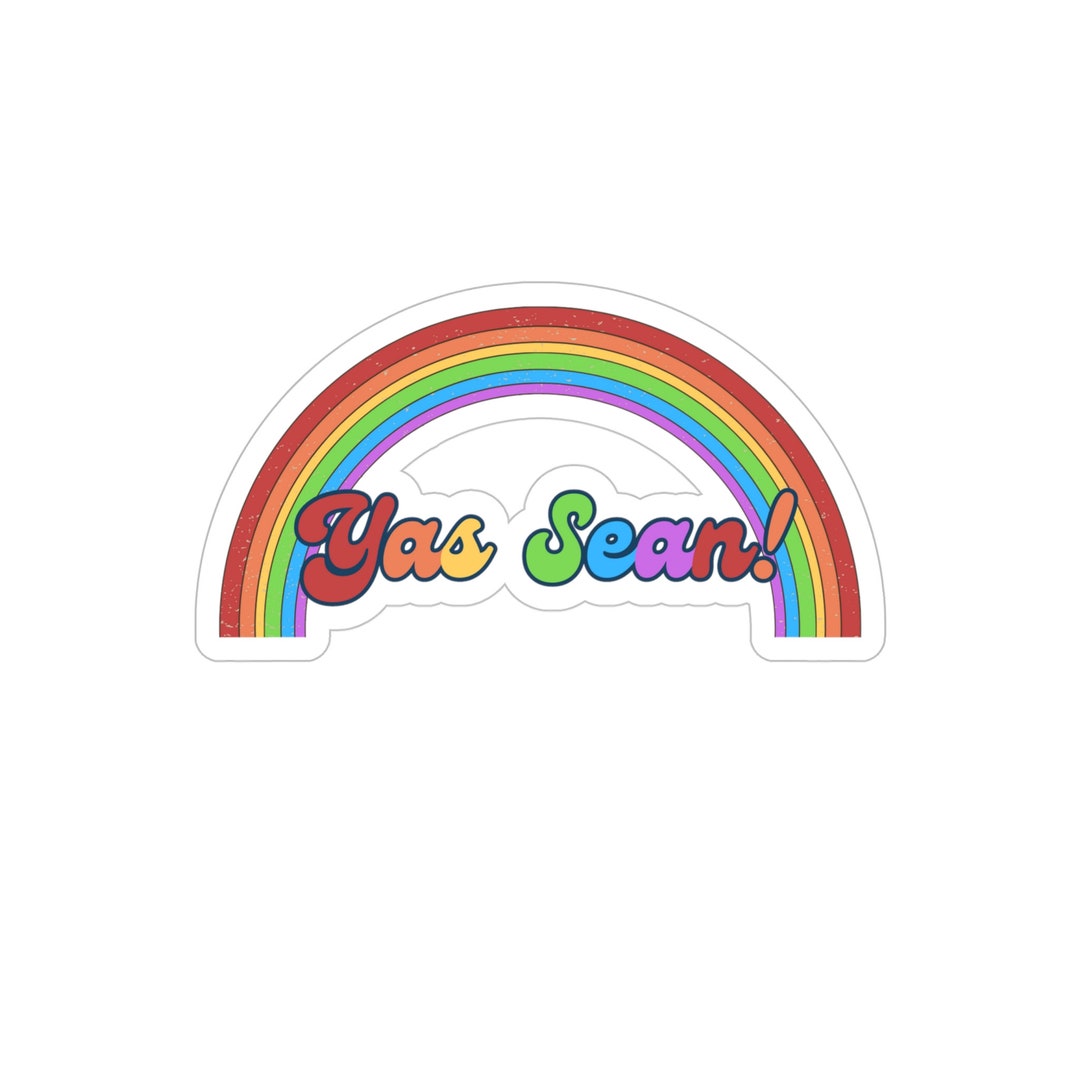 YAS SEAN Transparent Outdoor Die-cut Sticker 1 Piece - Etsy