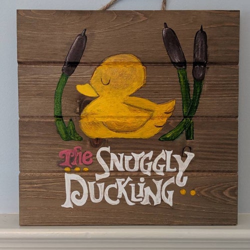 The Snuggly Duckling Tangled Repunzel Sign - Etsy