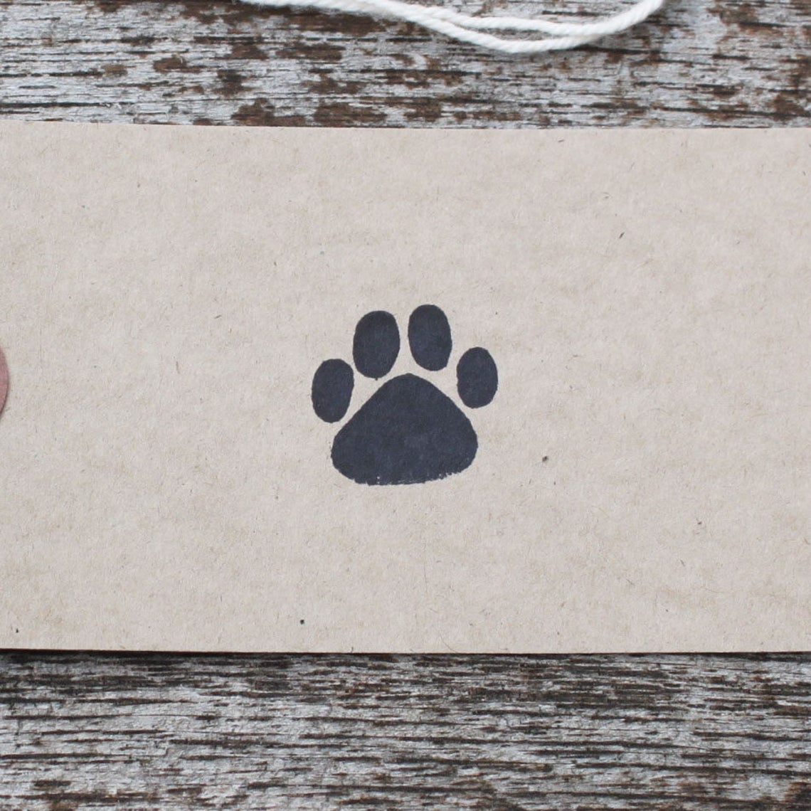 Paw Stamp Dog Paw Stamp Cat Paw Stamp Pet Paw Stamp Paw - Etsy