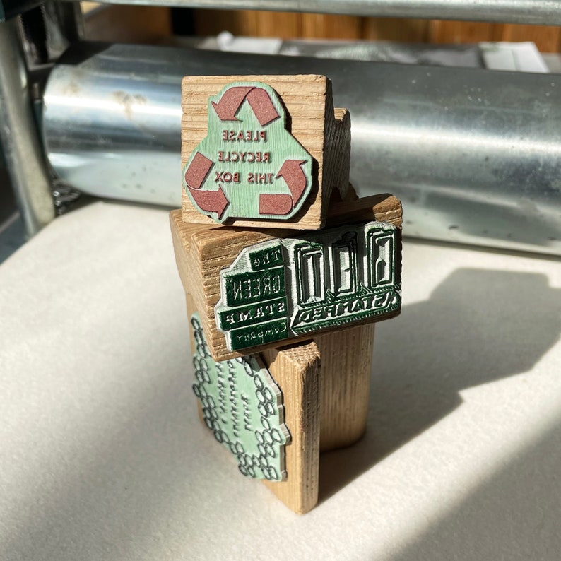 Personalised Stamp Eco-friendly Rubber Stamp Eco Stamp - Etsy UK