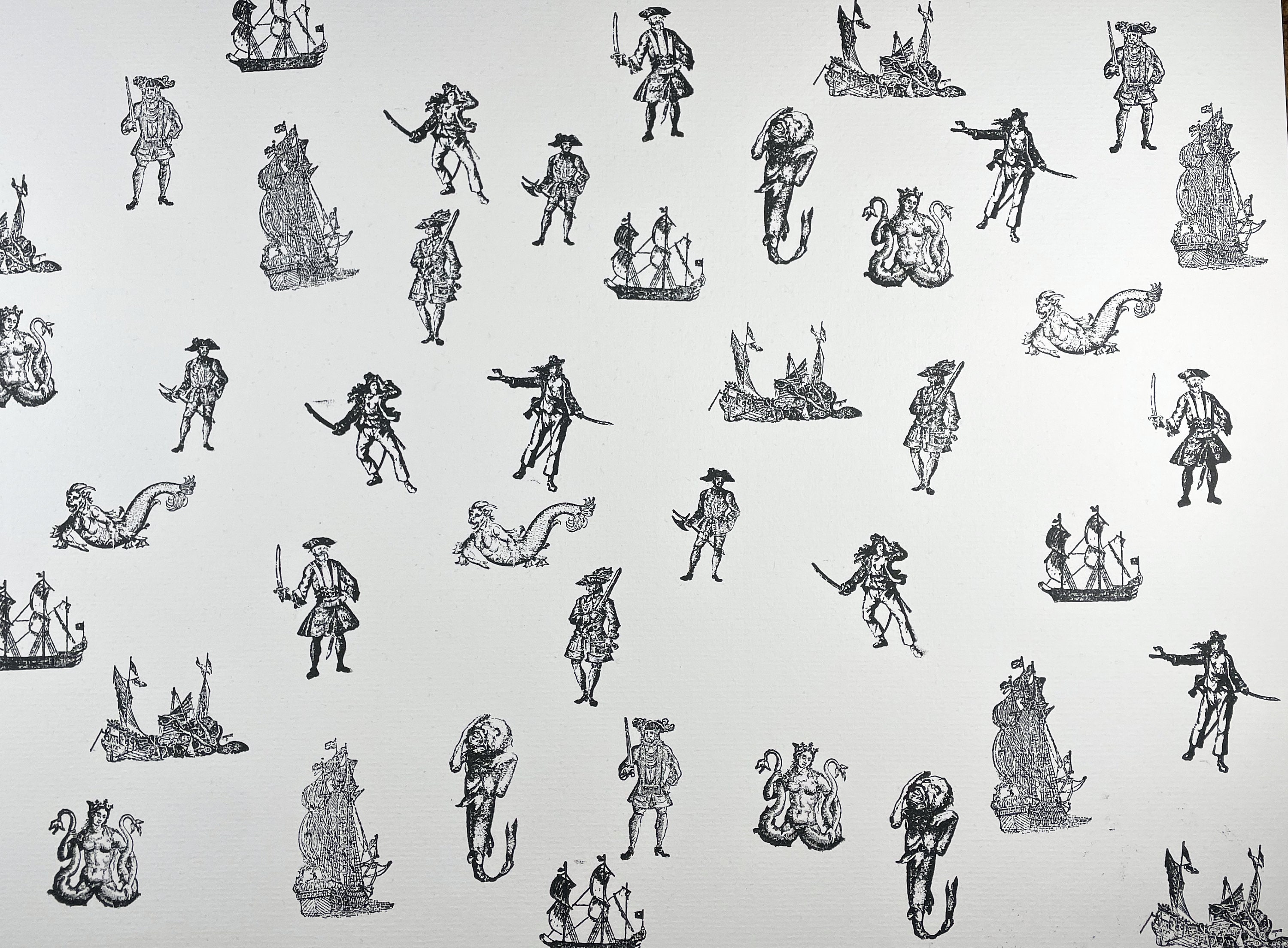 Pirates and Sea Monsters Set | Etsy