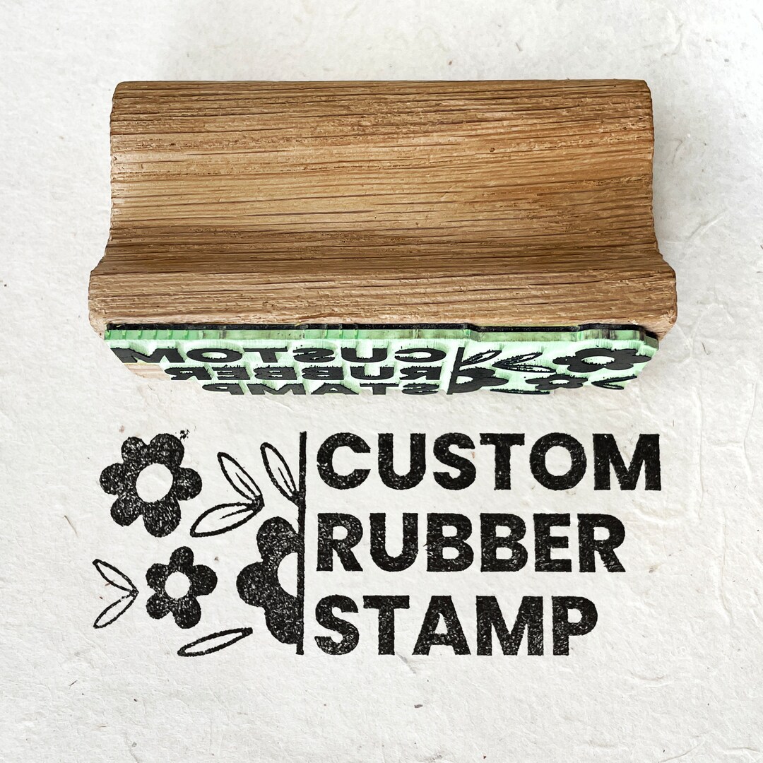 Custom Stamp | Eco-friendly Custom Rubber Stamp | Custom Ink Stamp ...