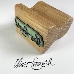 Signature Rubber Stamp - Etsy