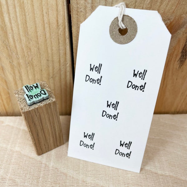 Well Done Stamp - Etsy