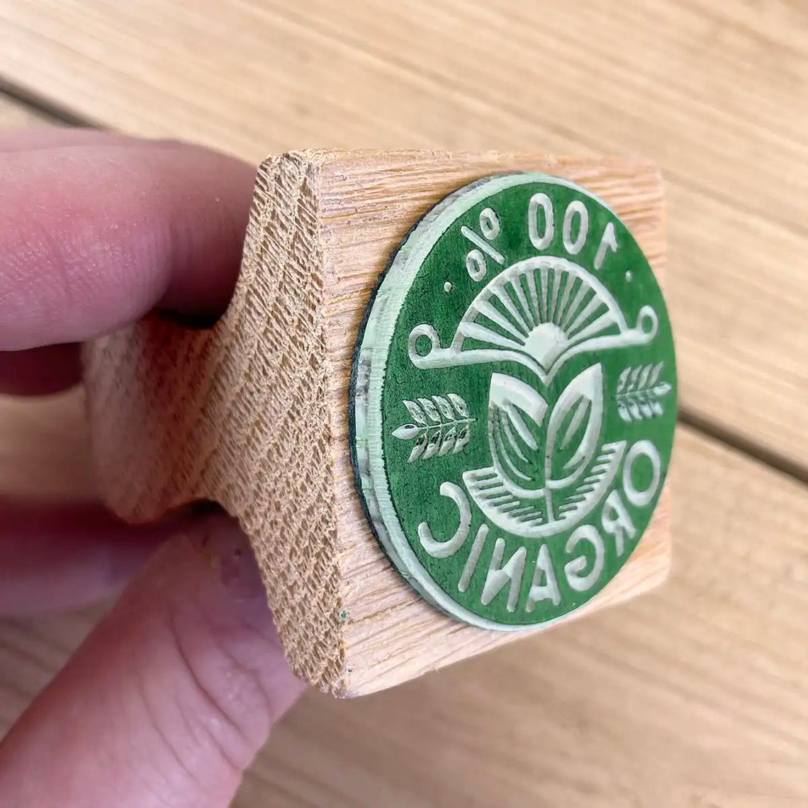 Organic Stamp, 100% Organic Stamp, Organic Food Stamp, Fresh Produce ...