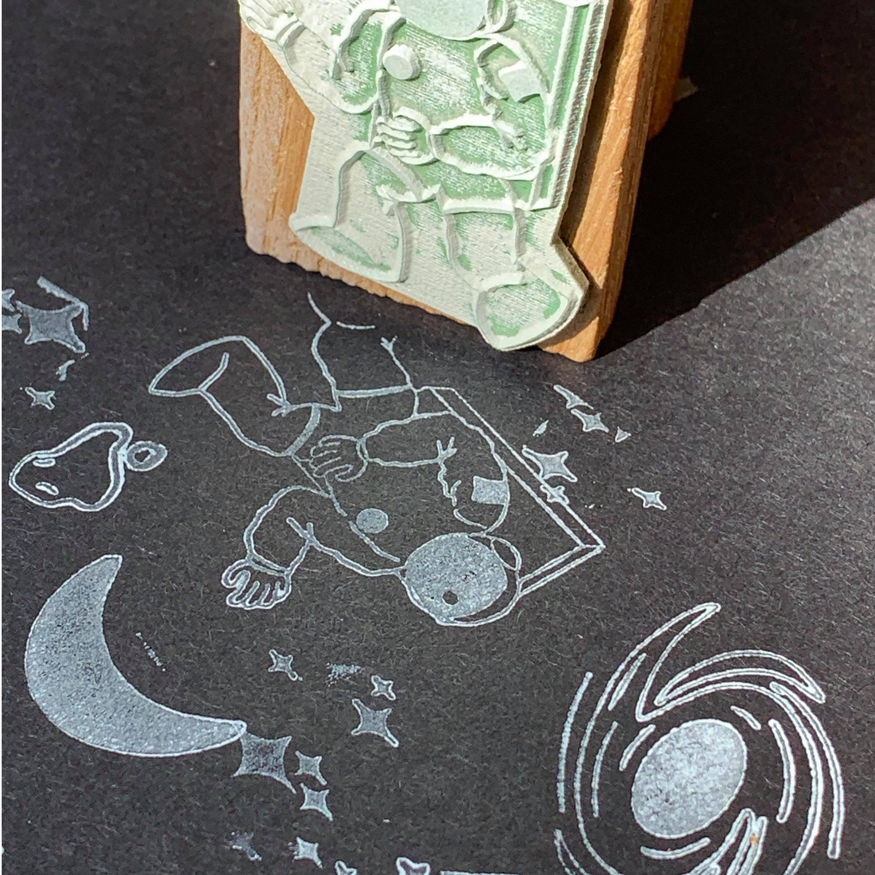 Space Stamp Set Alien Stamps Outer Space Stamps Space - Etsy UK