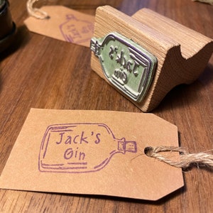 Label Stamp, Custom Label Stamp, Personalised Label Stamp, Personalized ...