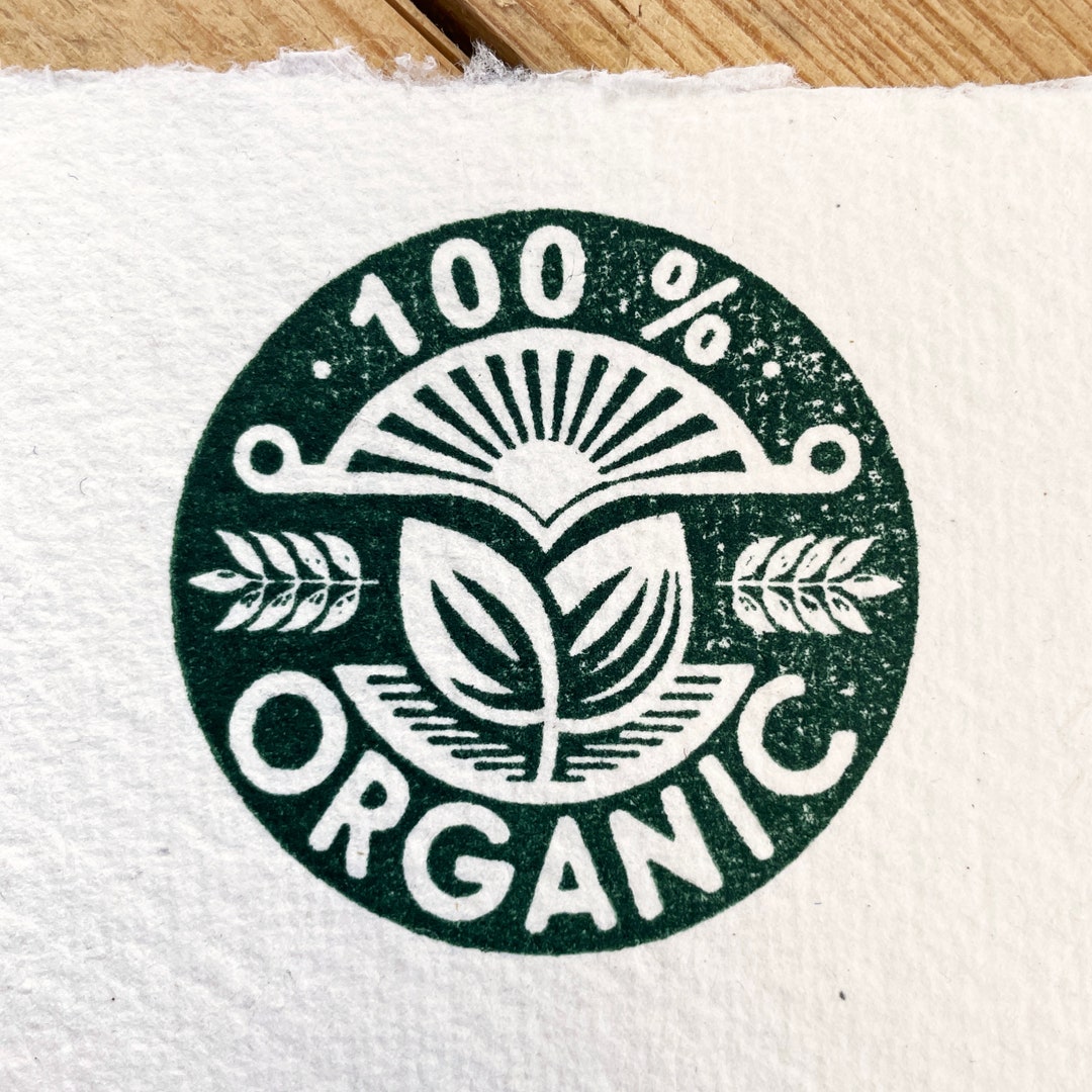 Organic Stamp, 100% Organic Stamp, Organic Food Stamp, Fresh Produce ...