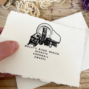 House Stamp | Wedding Venue Stamp | Home Address Rubber Stamp ...