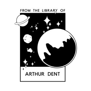 Ex Libris Stamp - Sci Fi | From the Library of Stamp | Personalised ...