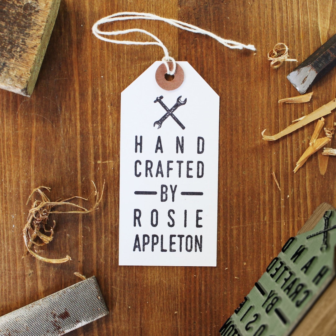 Hand Crafted Stamp, Home Made Stamp, Hand Made Stamp, Carpenter Stamp ...