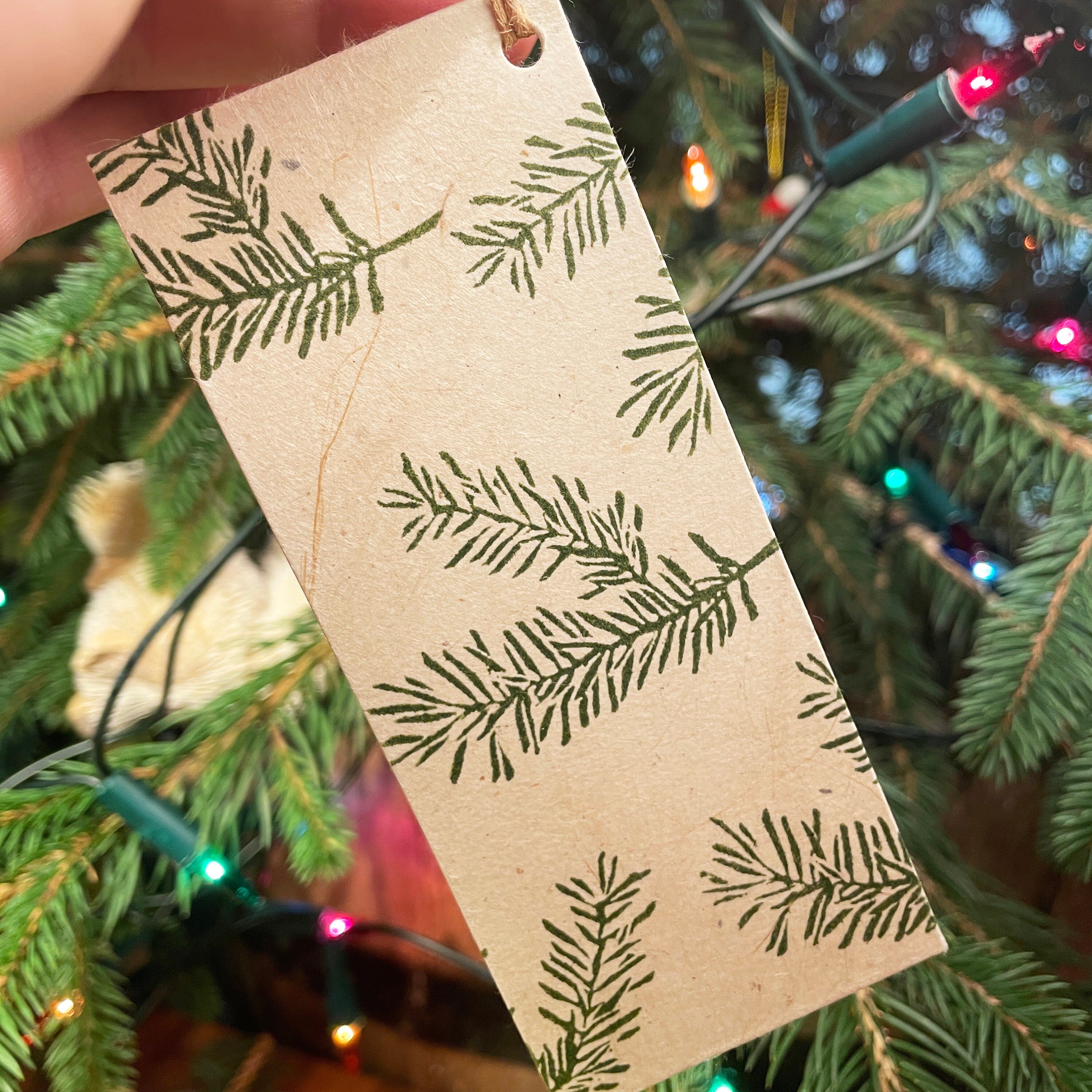 Fir Twig Stamp, Christmas Fir Stamp, Christmas Foliage Stamp - Etsy