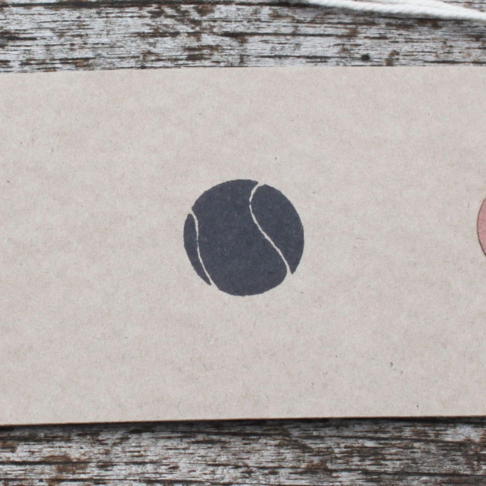 Tennis Ball Stamp - Etsy