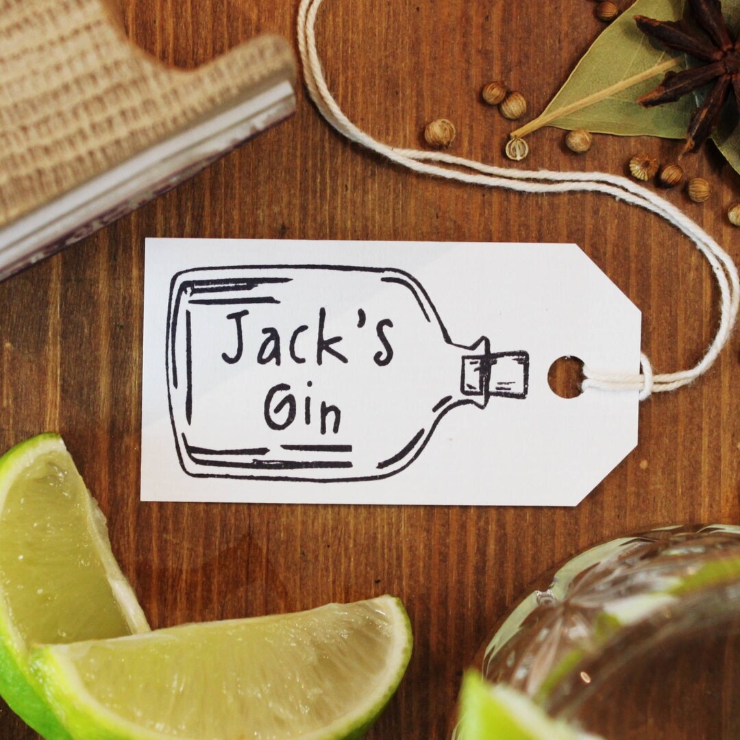 Label Stamp Custom Label Stamp Personalised Label Stamp - Etsy UK