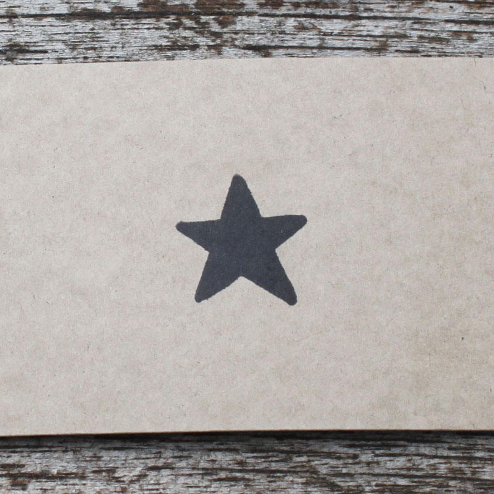 Star Stamp - Etsy UK