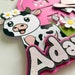 Cow Cake Topper, Pink Barn, Farm Birthday Party - Etsy