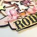 First Rodeo Pink Cake Topper, Cowgirl Theme Cake Topper, Baby’s First ...