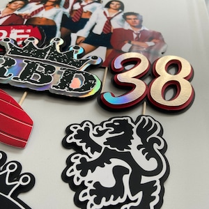 RBD Cake Topper, Rebelde Cake Topper, Rbd Party Decor, Rebelde Cake ...