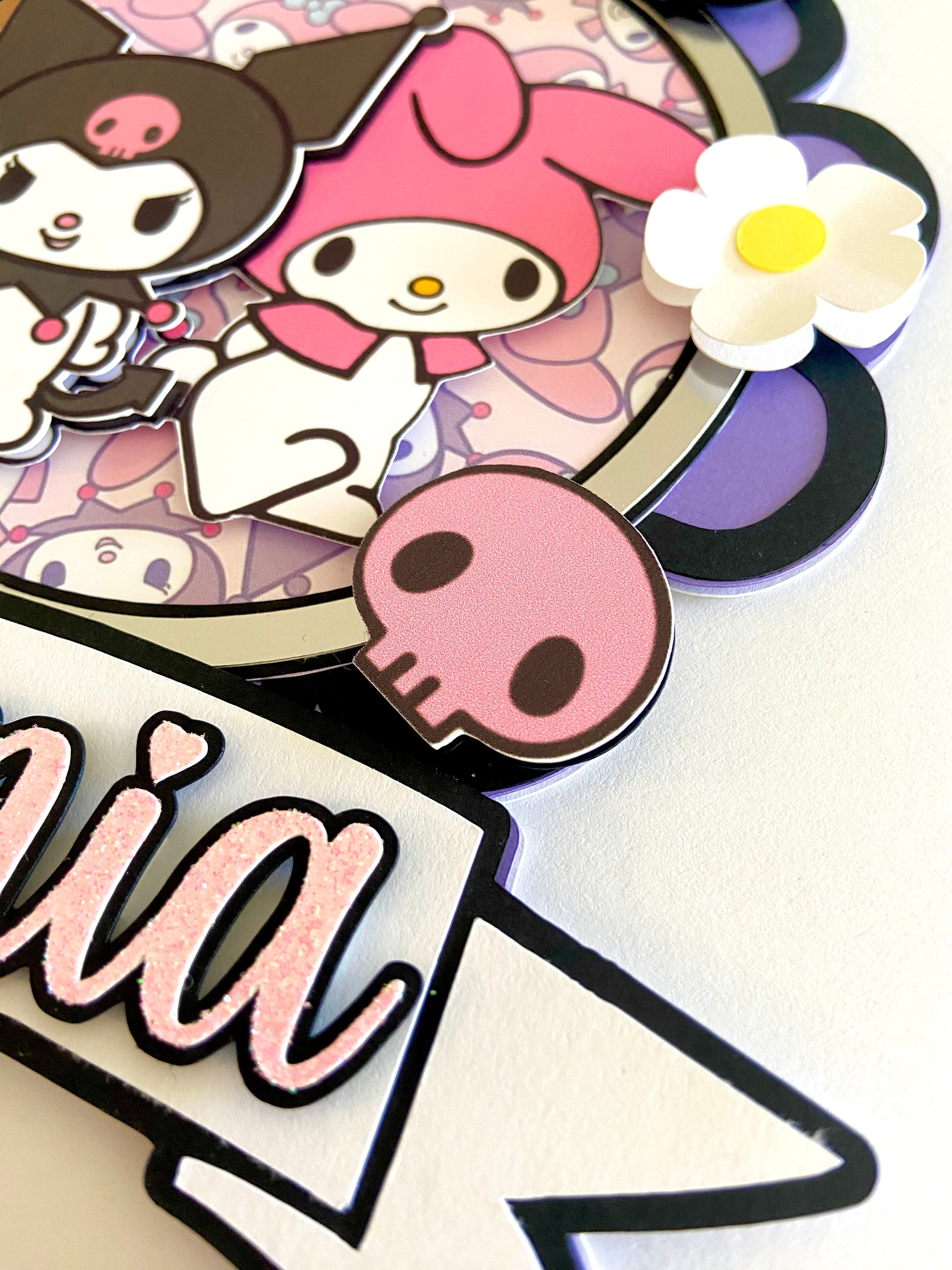 Kuromi My Melody Cake Topper Pompompurin Cake Topper