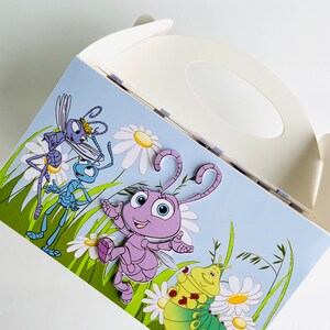 A Bug’s Life Birthday Party Favor Boxes, a Bugs Life Treat Boxes, First ...
