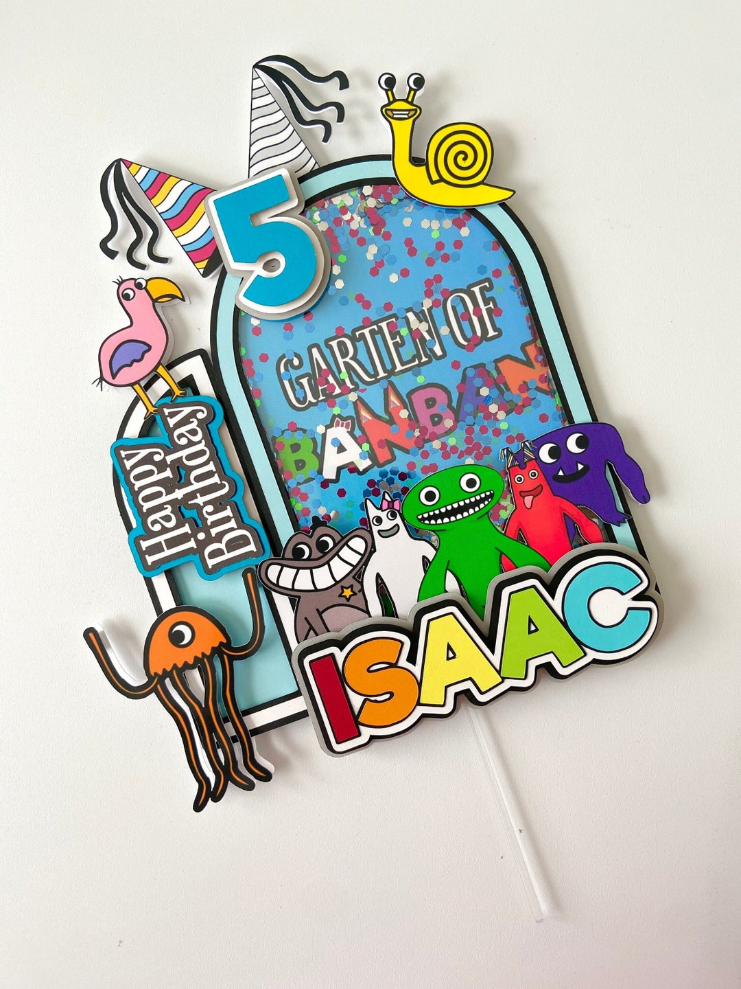 Garten of Banban Cake Topper, Garten of Banban Party Decor, Garten of ...