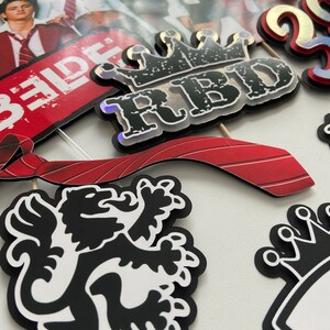 RBD Cake Topper, Rebelde Cake Topper, Rbd Party Decor, Rebelde Cake ...