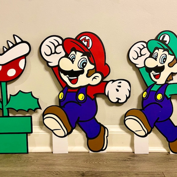 Super Mario Decor - Etsy