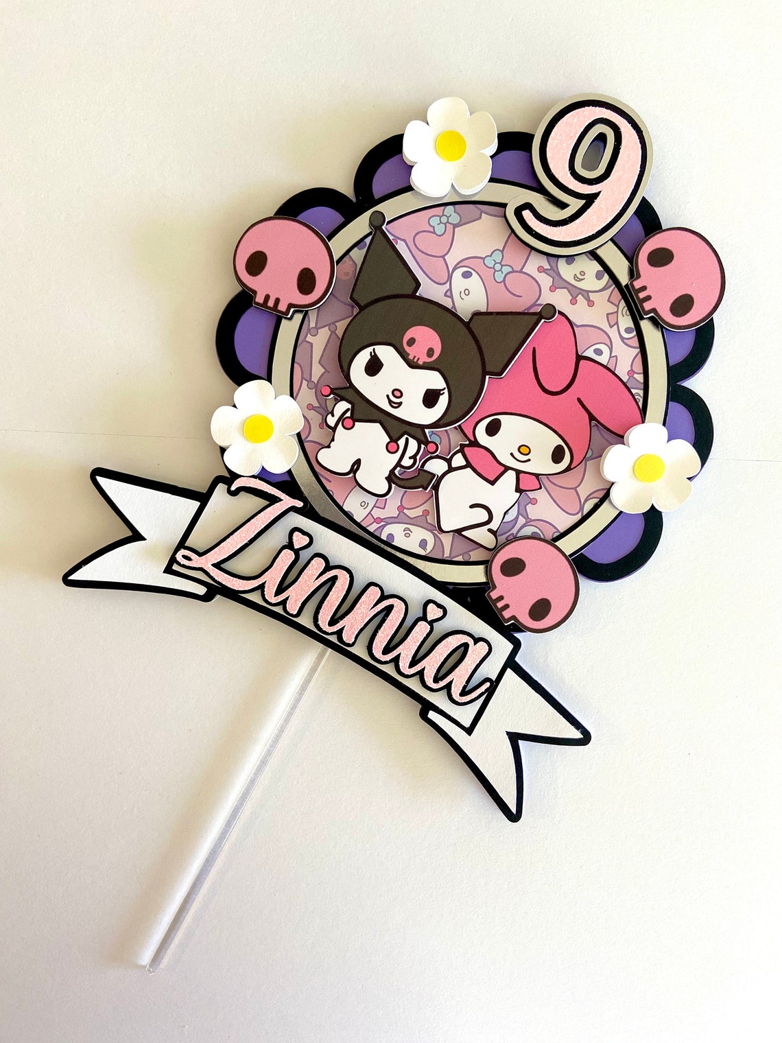 Kuromi & My Melody Cake Topper Pompompurin Cake Topper Hello - Etsy UK