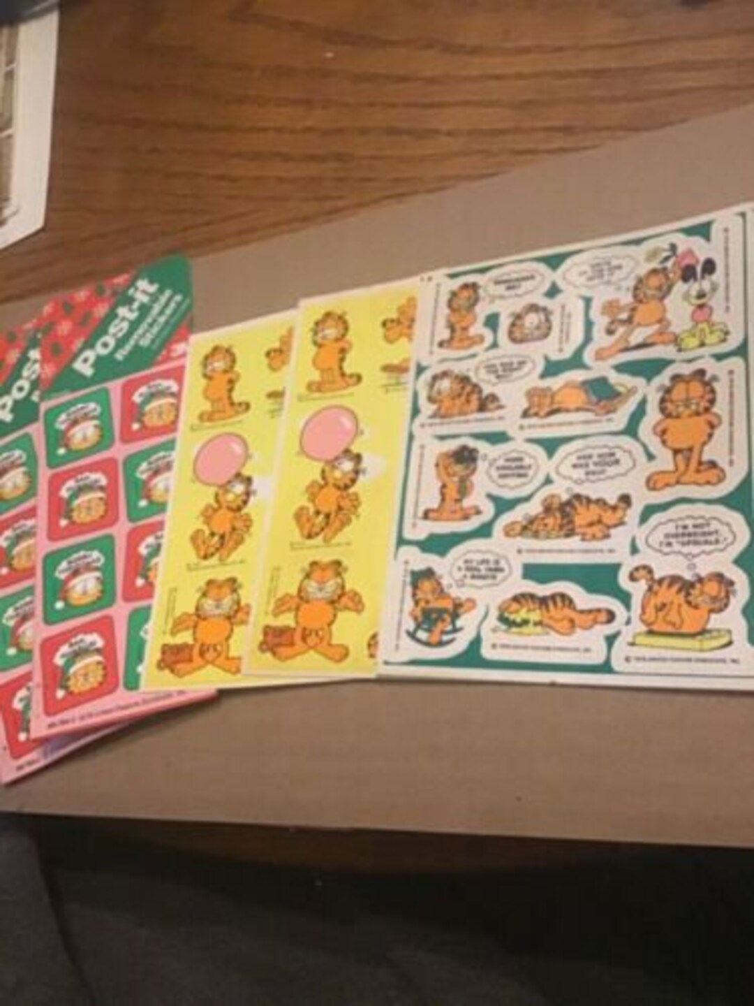 Lot of Vintage Garfield the Cat Stickers Sheets Pack - Etsy