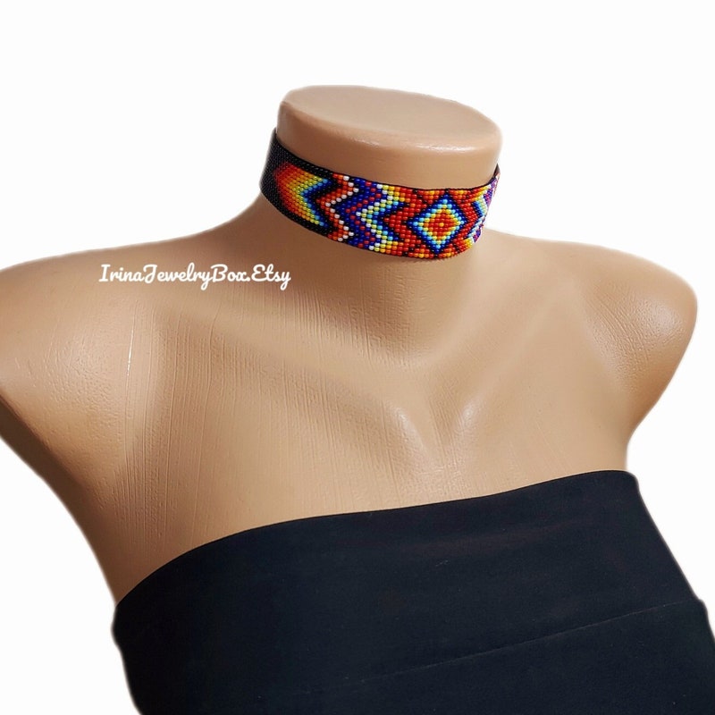 Colorful Choker - Etsy