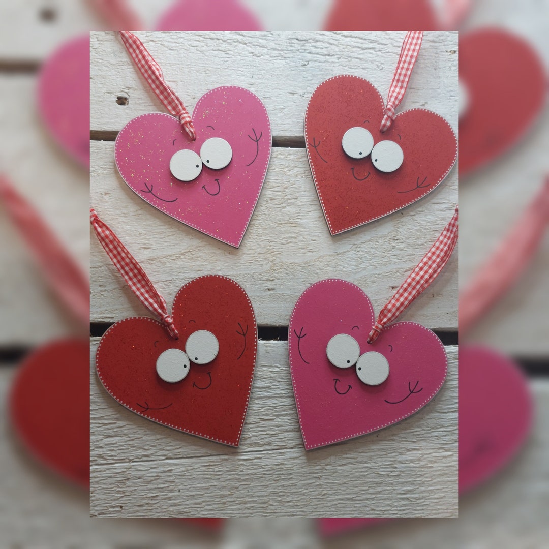 Valentine Heart Signs. Sending Love Personalised Plaque. - Etsy