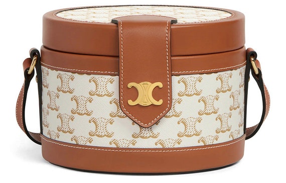 CELINE TambourTriomphe Triumphal Gate lunch Box Handb… - Gem