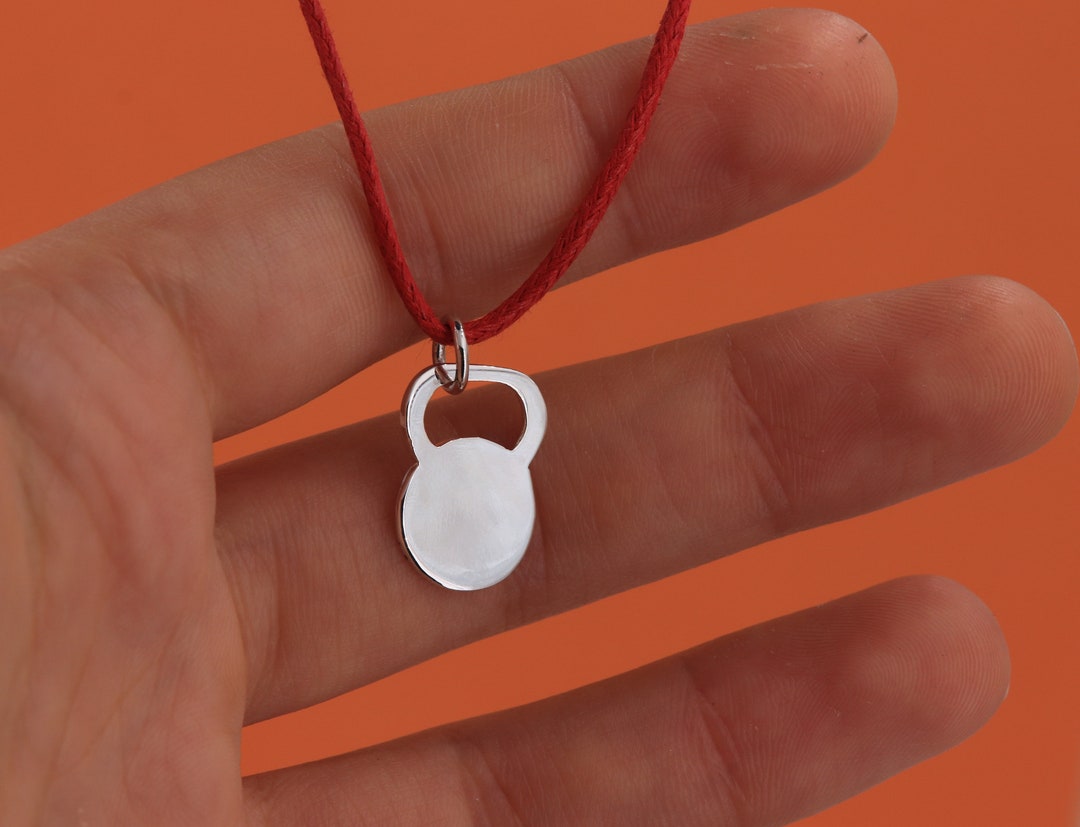 Gym Weight Pendant - Customizable Sport Pendant - Men's Pendant Gift ...