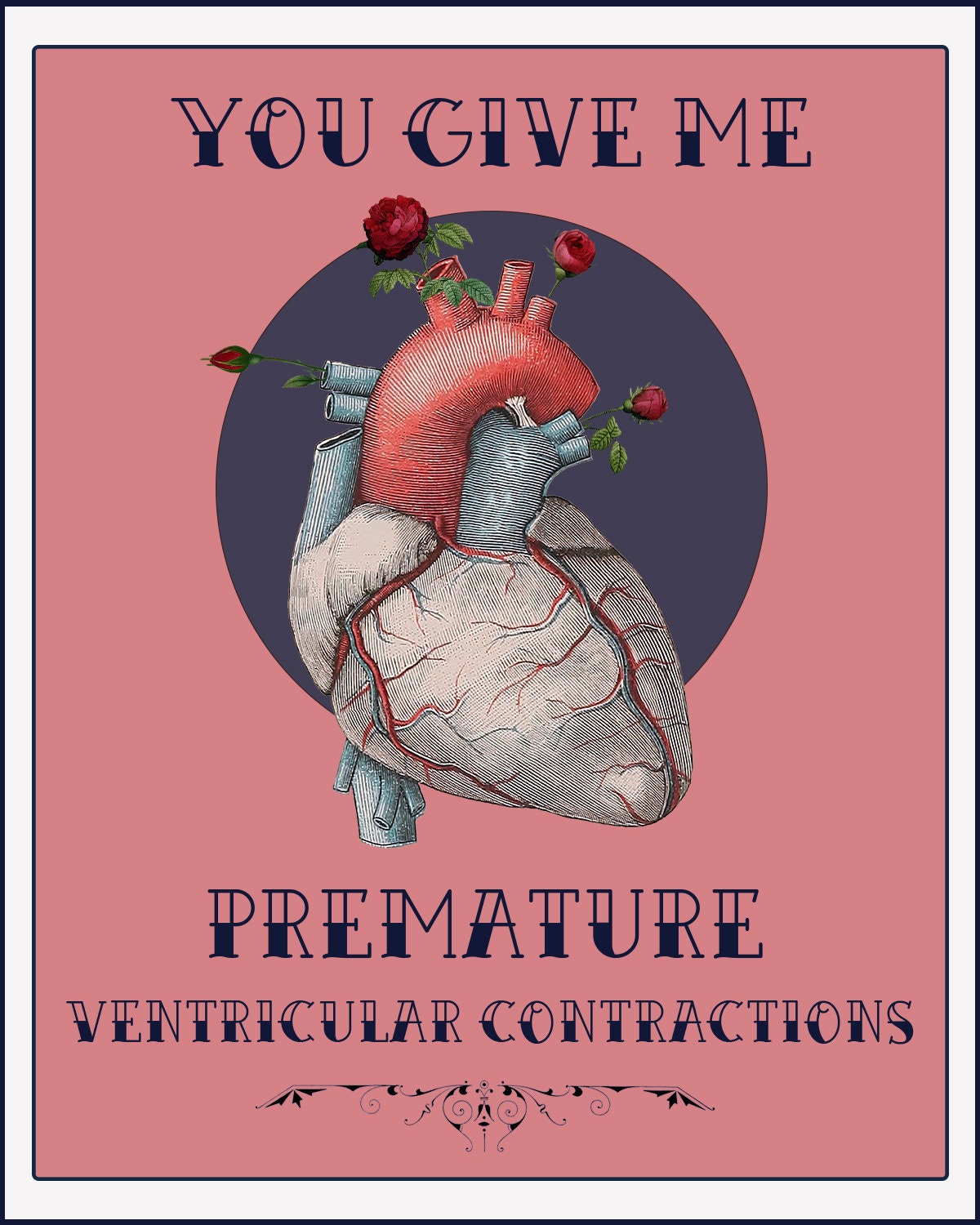 Bundle of Printable Anatomical Pun Valentines Day Cards, Medical ...