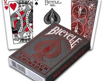 Metal Playing Cards - Etsy