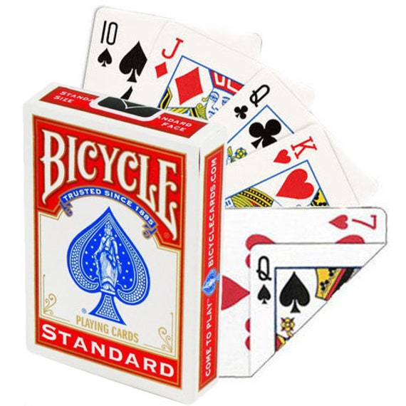 Games & Puzzles Toys & Games BICYCLE DOUBLE FACE No Back playing cards ...