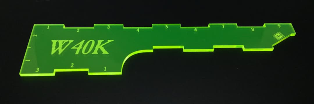 Warhammer 40K Ruler - Etsy