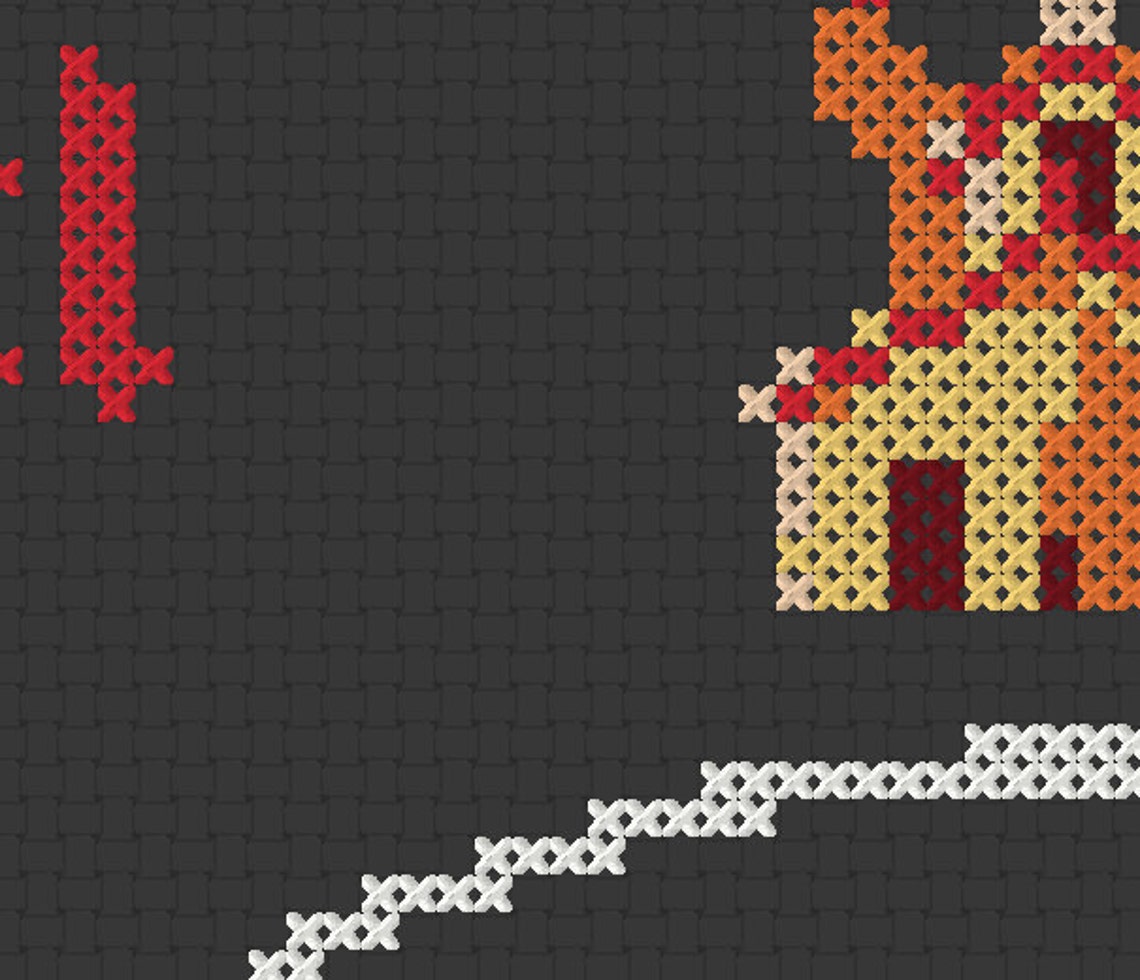 Hail Satan Worship Doom - Cross Stitch Pattern, DMC, Needlecraft - Etsy