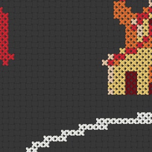 Hail Satan Worship Doom - Cross Stitch Pattern, DMC, Needlecraft - Etsy