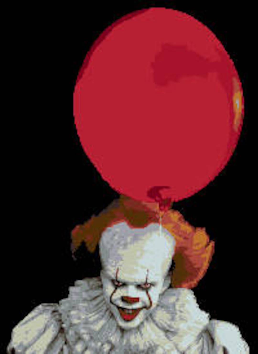 Pennywise the Dancing Clown - Dmc Cross Stitch Pattern IT Horror ...