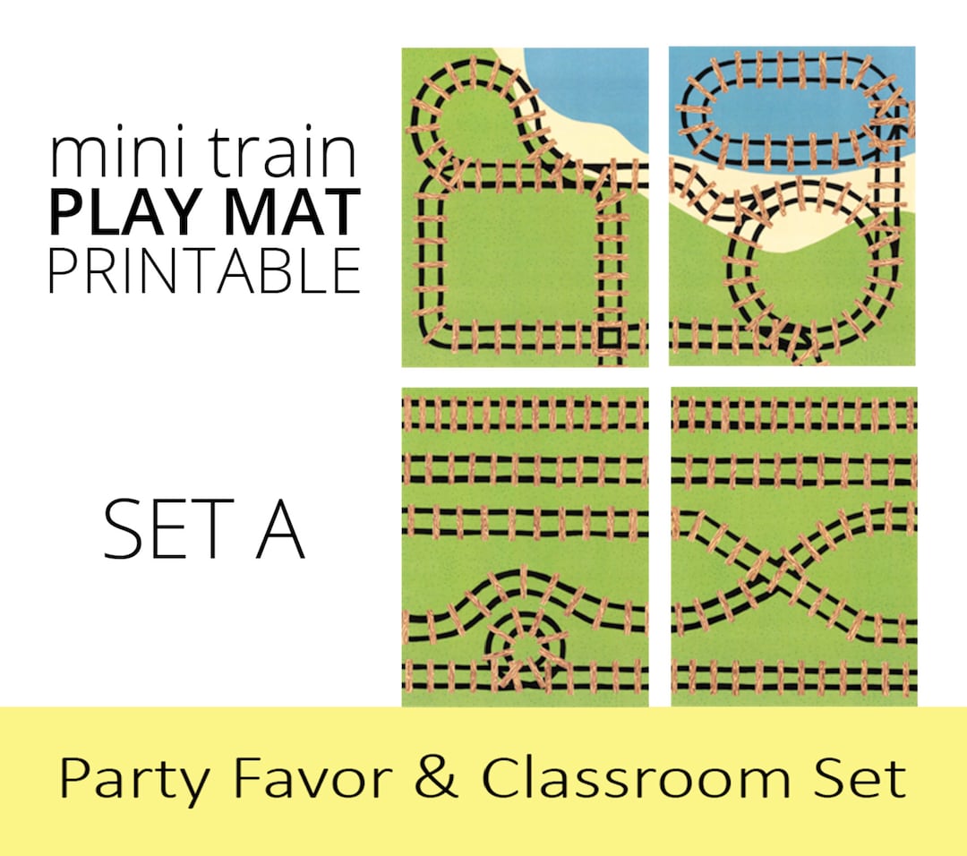 Train Birthday Party Favor and Classroom Set - Etsy