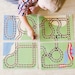 Mini Train Printable Play Mat BUNDLE of Sets A and B. Quiet Toy and ...