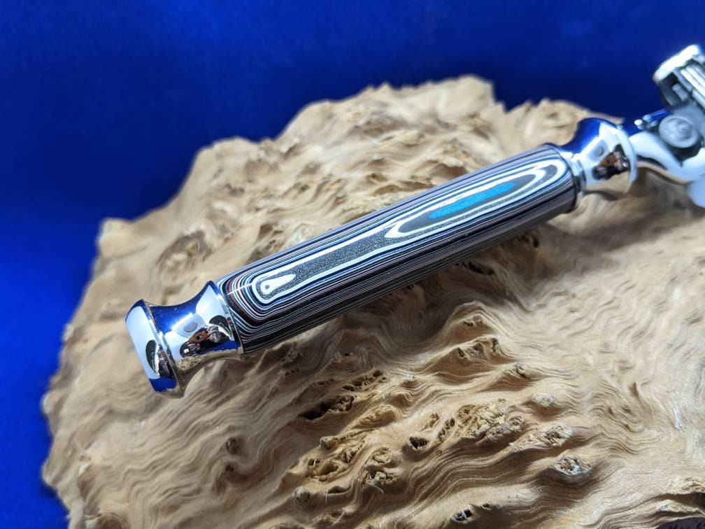 Detroit Agate Fordite Gillette Razor