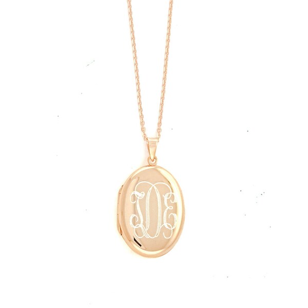 Silver Oval Locket - Etsy