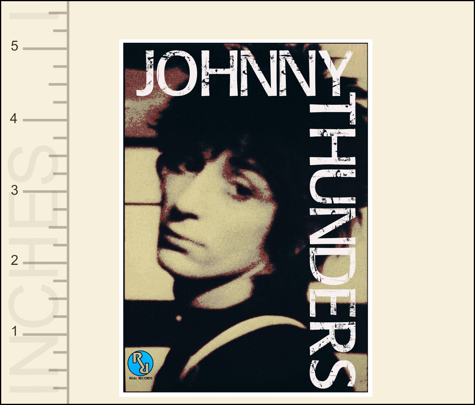 Johnny Thunders & the Heartbreakers - 7 Large Glossy Vinyl Promo ...